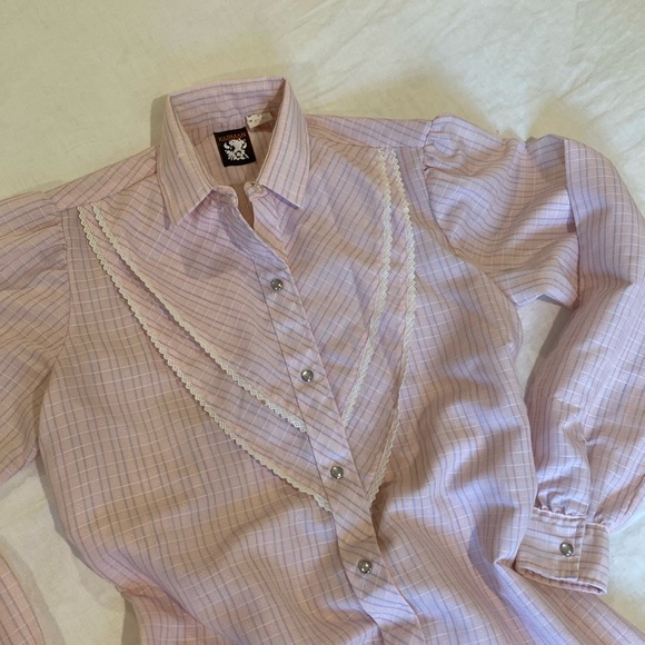 Vintage | Tops | Rodeo Princess Pearl Snap Shirt | Poshmark